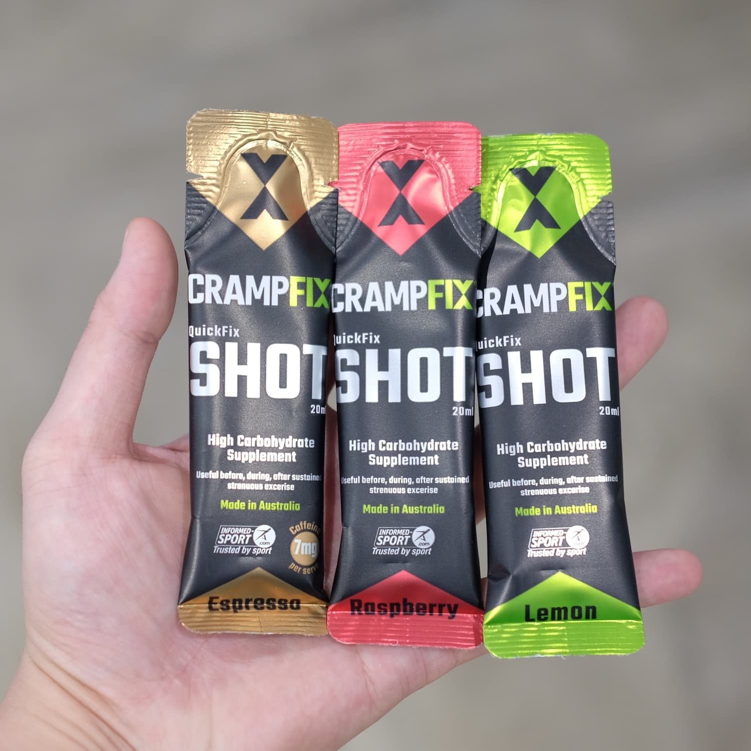 Nước uống trị chuột rút tức thời CrampFix Quickfit Shot (20ml) • YCB