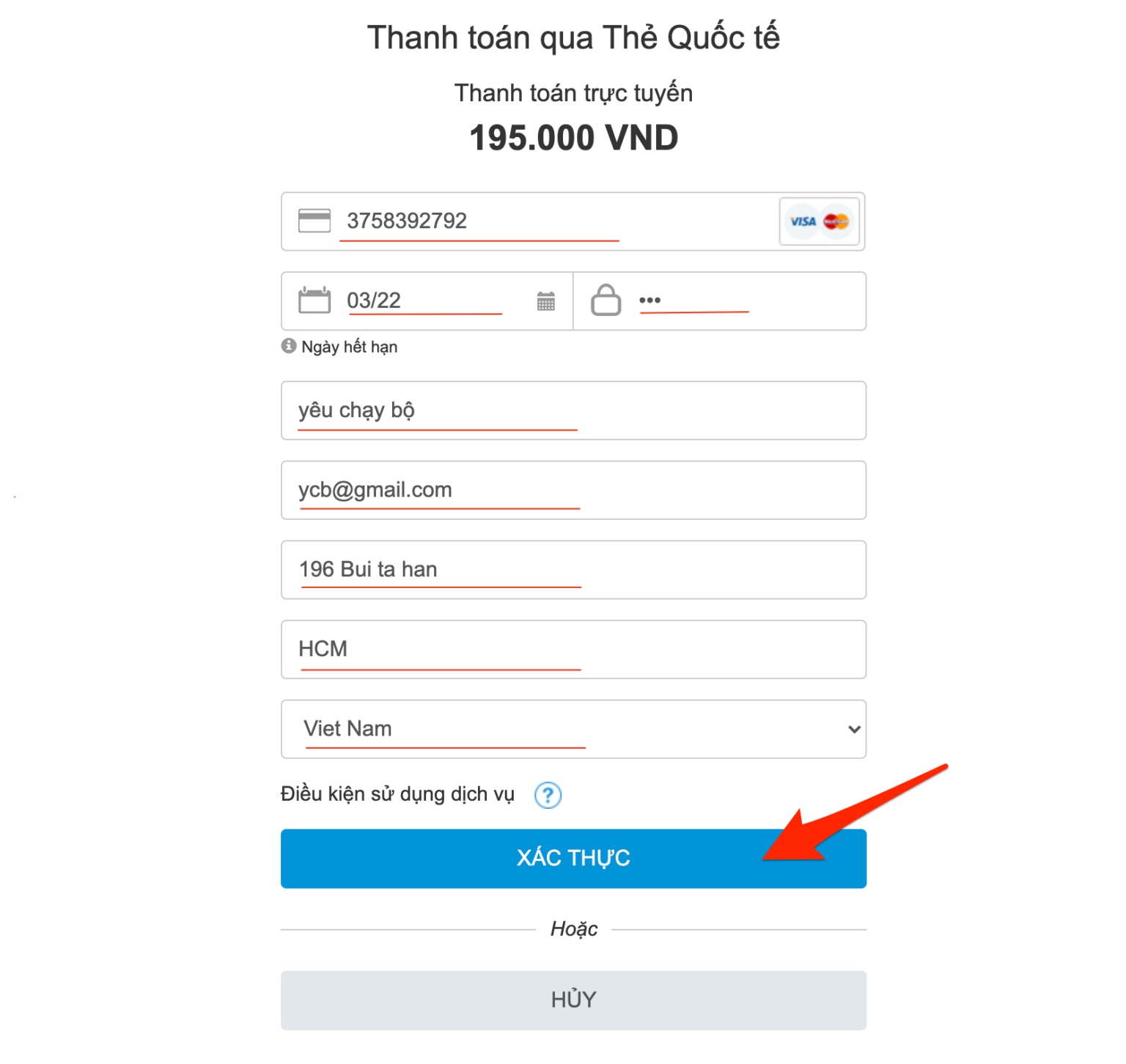 Hướng dẫn thanh toán đơn hàng bằng VNPay (QR Code / Thẻ ATM / Thẻ VISA ...