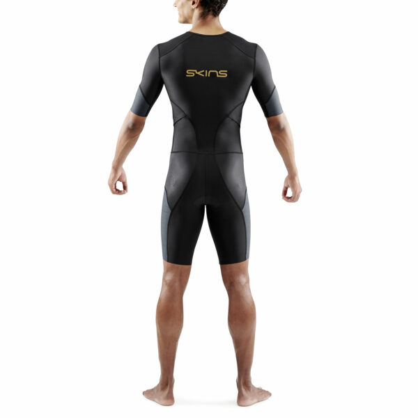Bộ quần áo trisuit nam Skins Men's TRI Elite S/S Tri Suit - Black ...