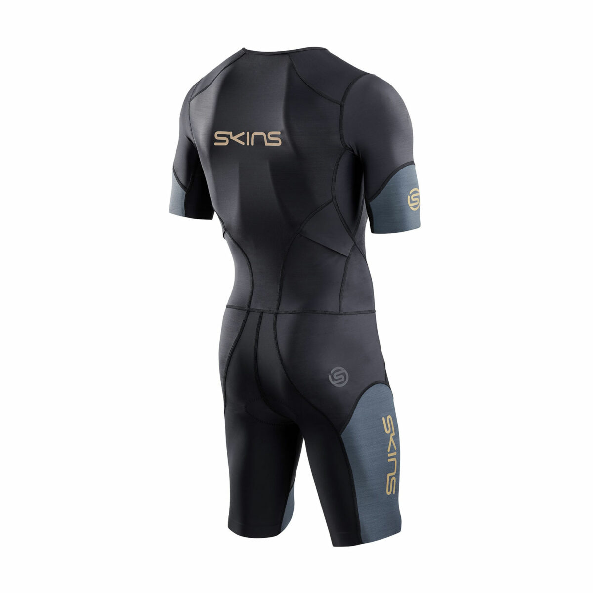 Bộ quần áo trisuit nam Skins Men's TRI Elite S/S Tri Suit - Black ...