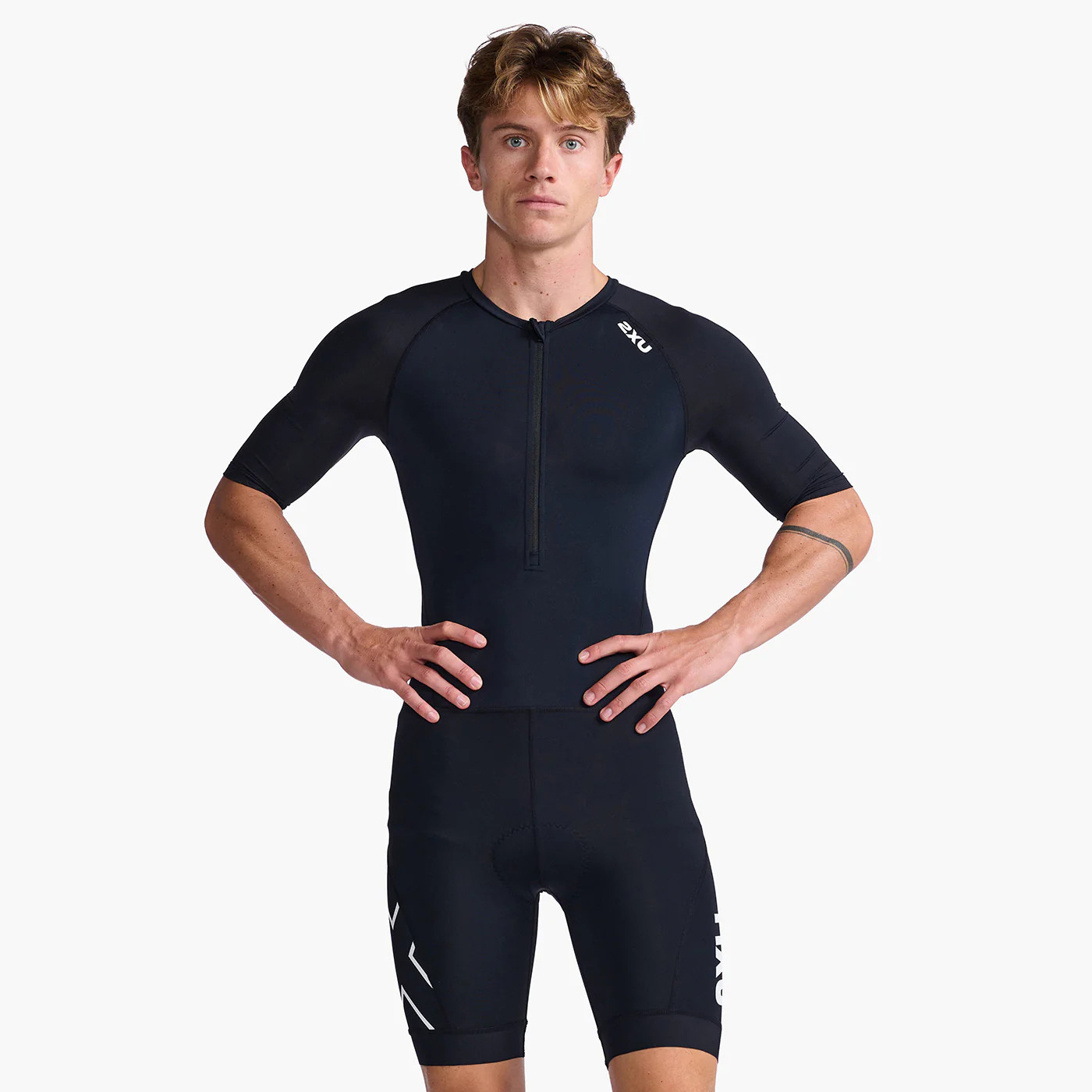 Bộ quần áo trisuit nam Skins Men's TRI Elite S/S Tri Suit - Black ...