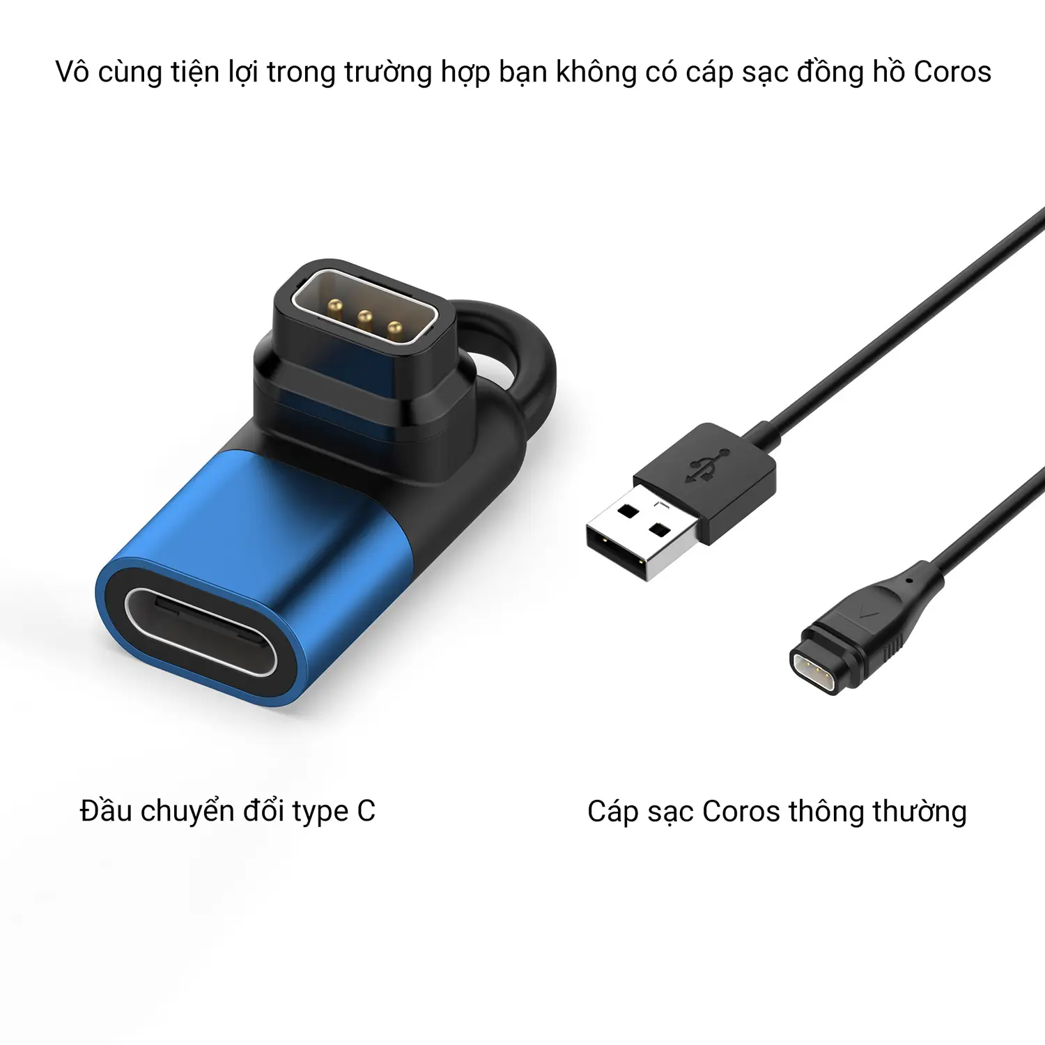 Đầu nối sạc Type-C cho đồng hồ Coros • YCB